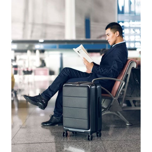 Wholesale 90 GOFUN Passport Suitcase 20" Gray price at NIS-Store.com