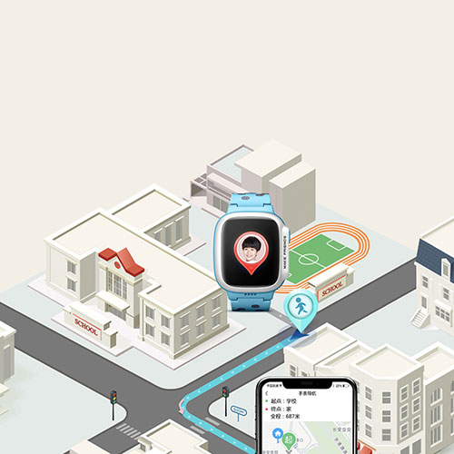 Wholesale Little Genius Phone Watch Q1 Blue price at NIS-Store.com